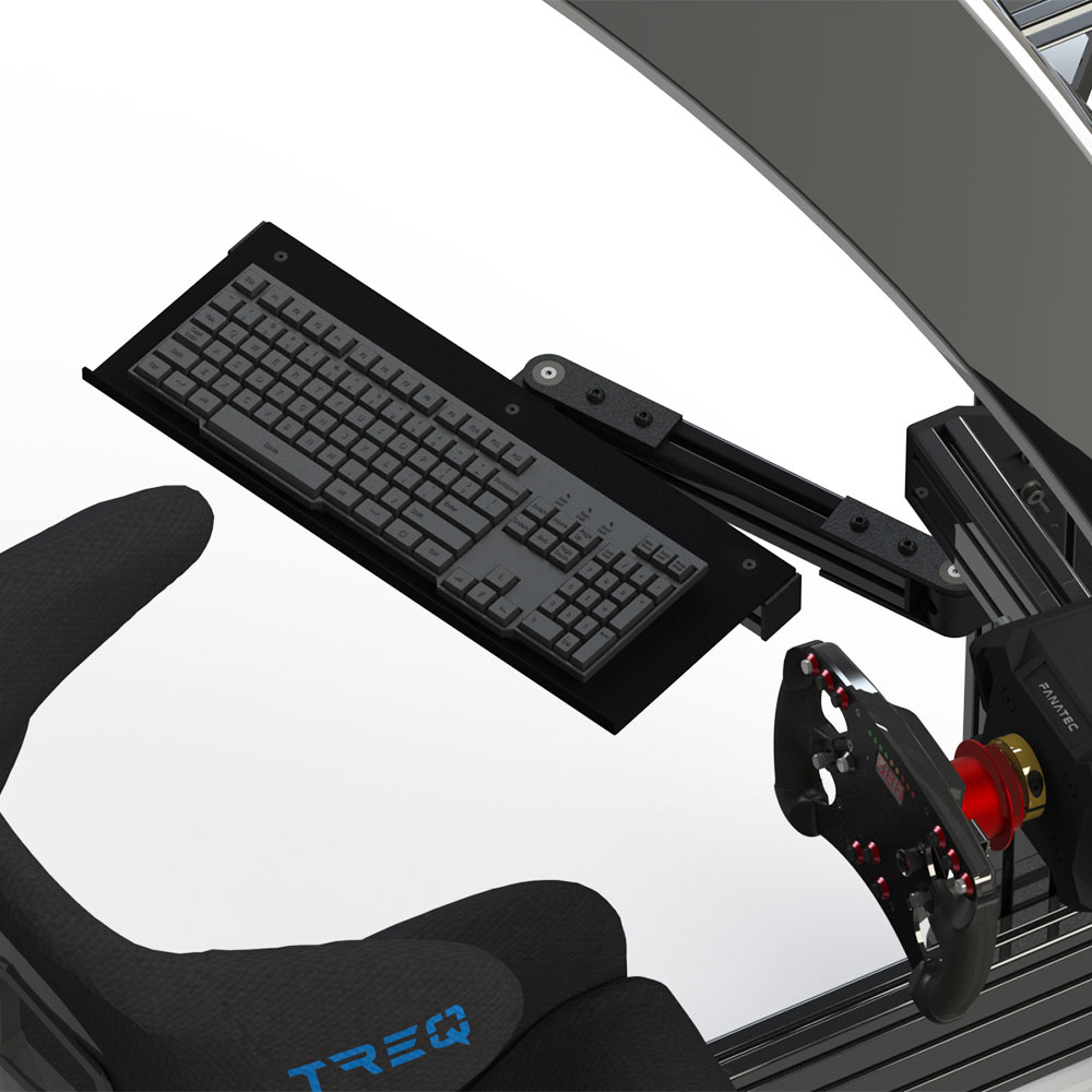 Advanced Keyboard Tray | Treq | Sim Racing Equipment